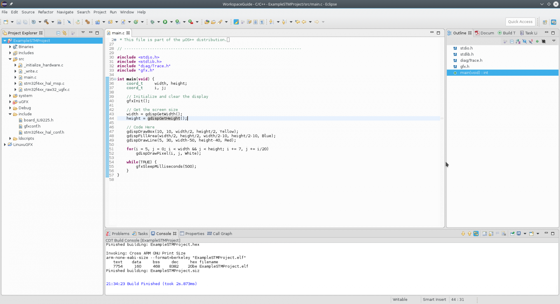 Using Eclipse - uGFX Wiki